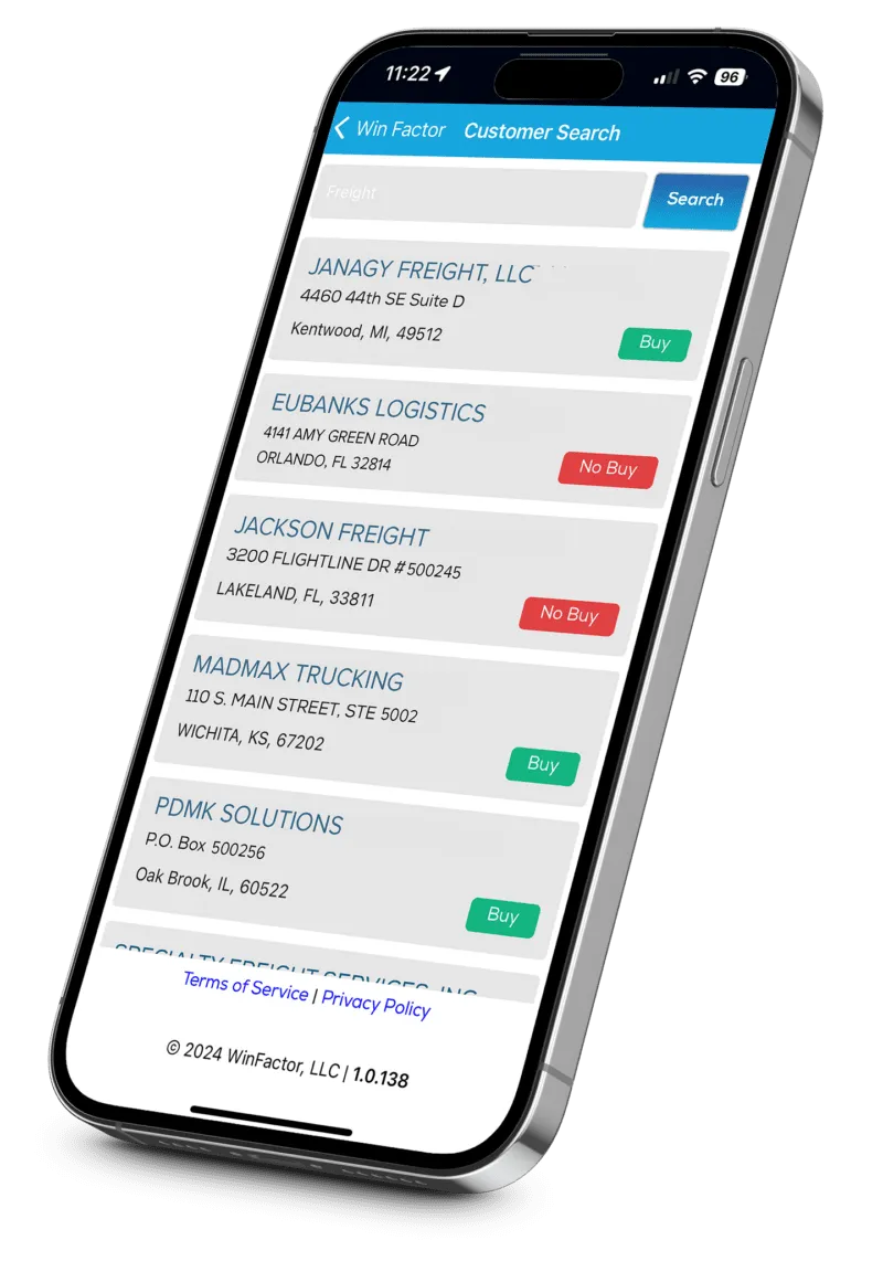 Mobile App - WinFactor