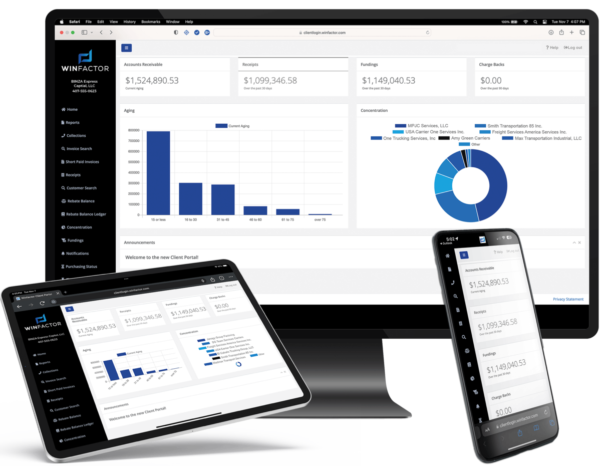 Factoring Software - WinFactor